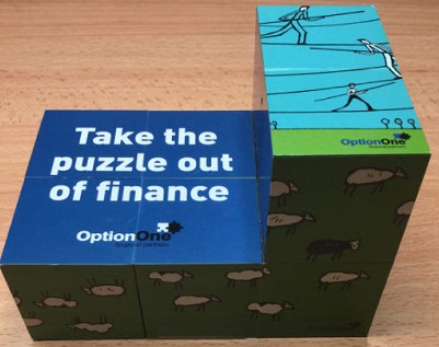 Promotional Fold Out Magic Square Cube Australia Online