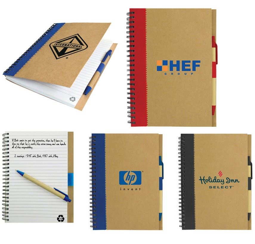 Promotional Customised Notebooks Recycled Australia Online