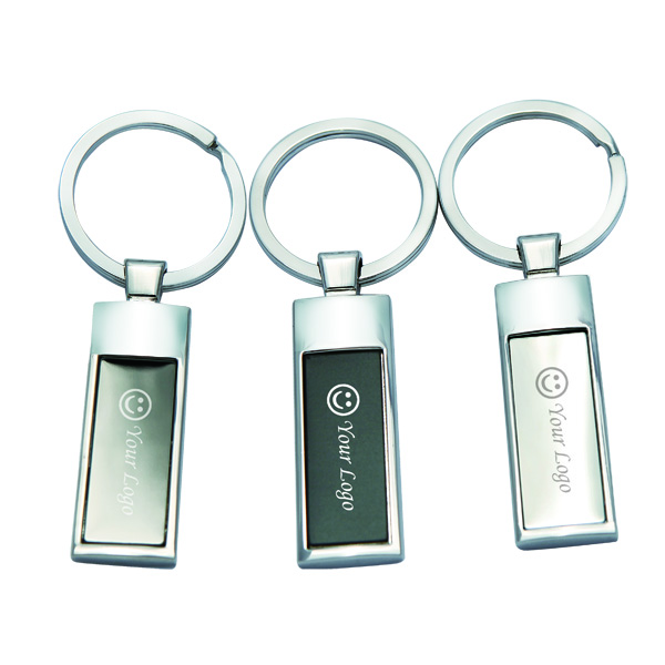 Promotional Custom Branded SILVER/GOLD KEYRING Australia Online