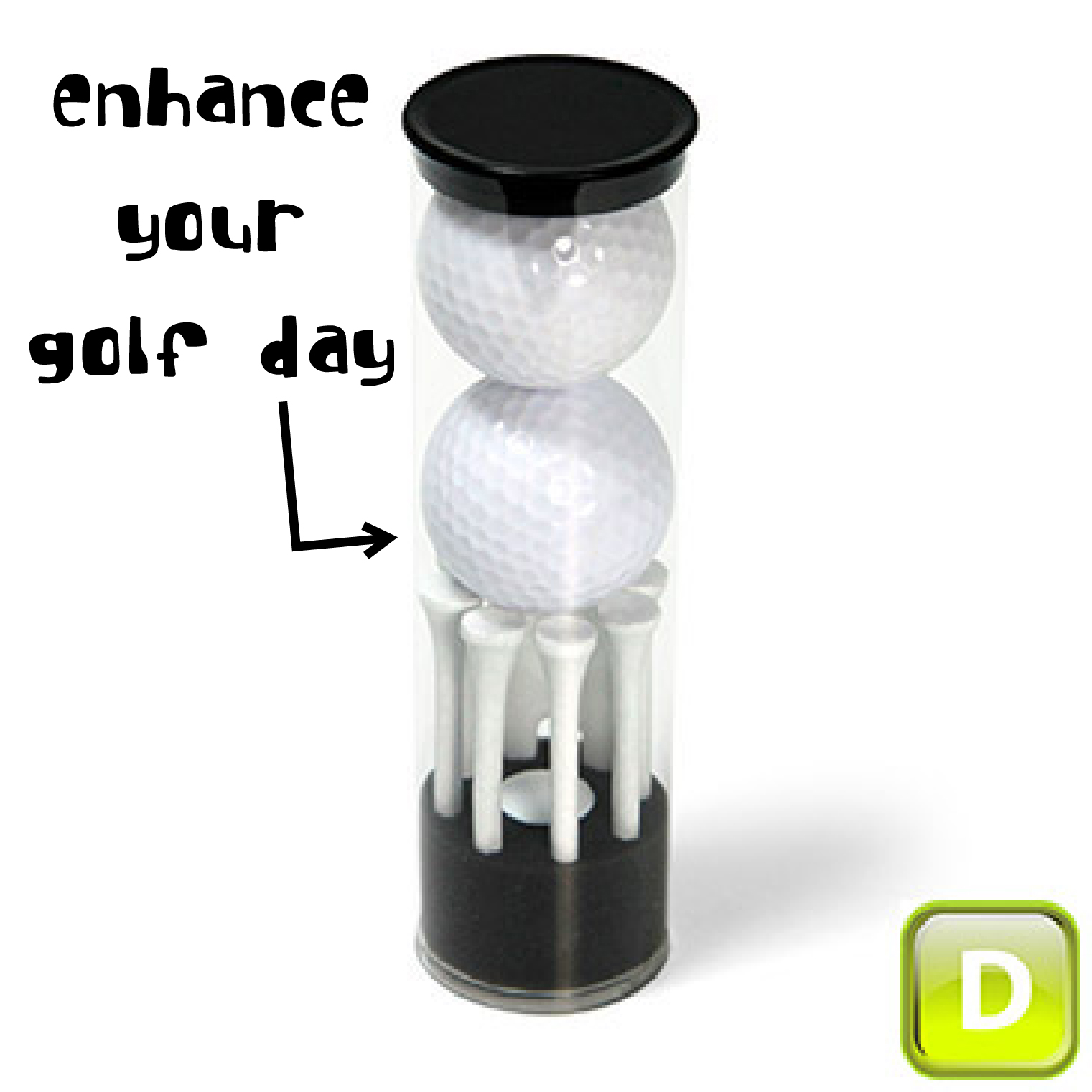 Golf Ball Gift Set Emblazoned | Australia Online