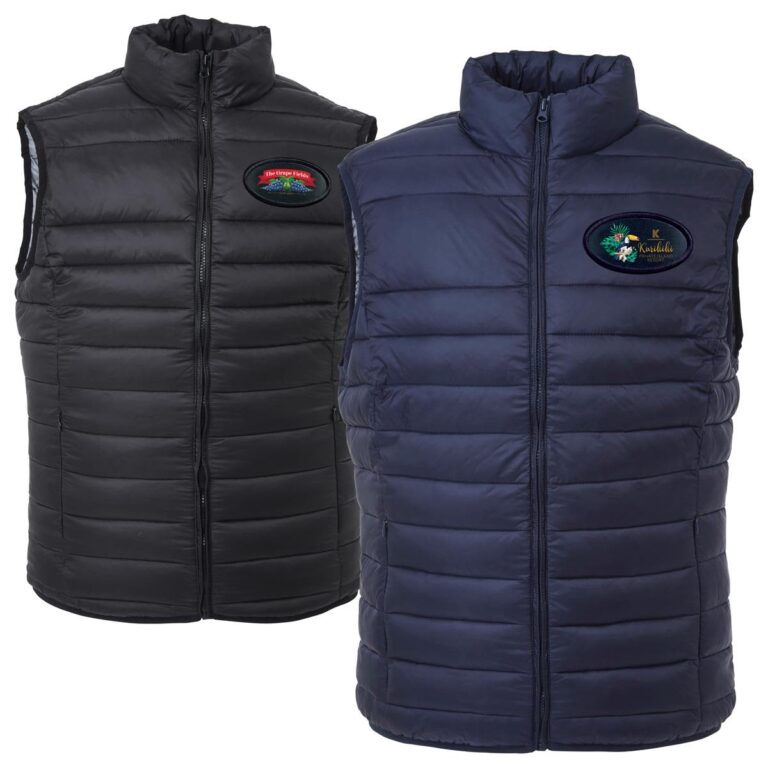 Personalised Puffer Vests - Cubic Promote Australia