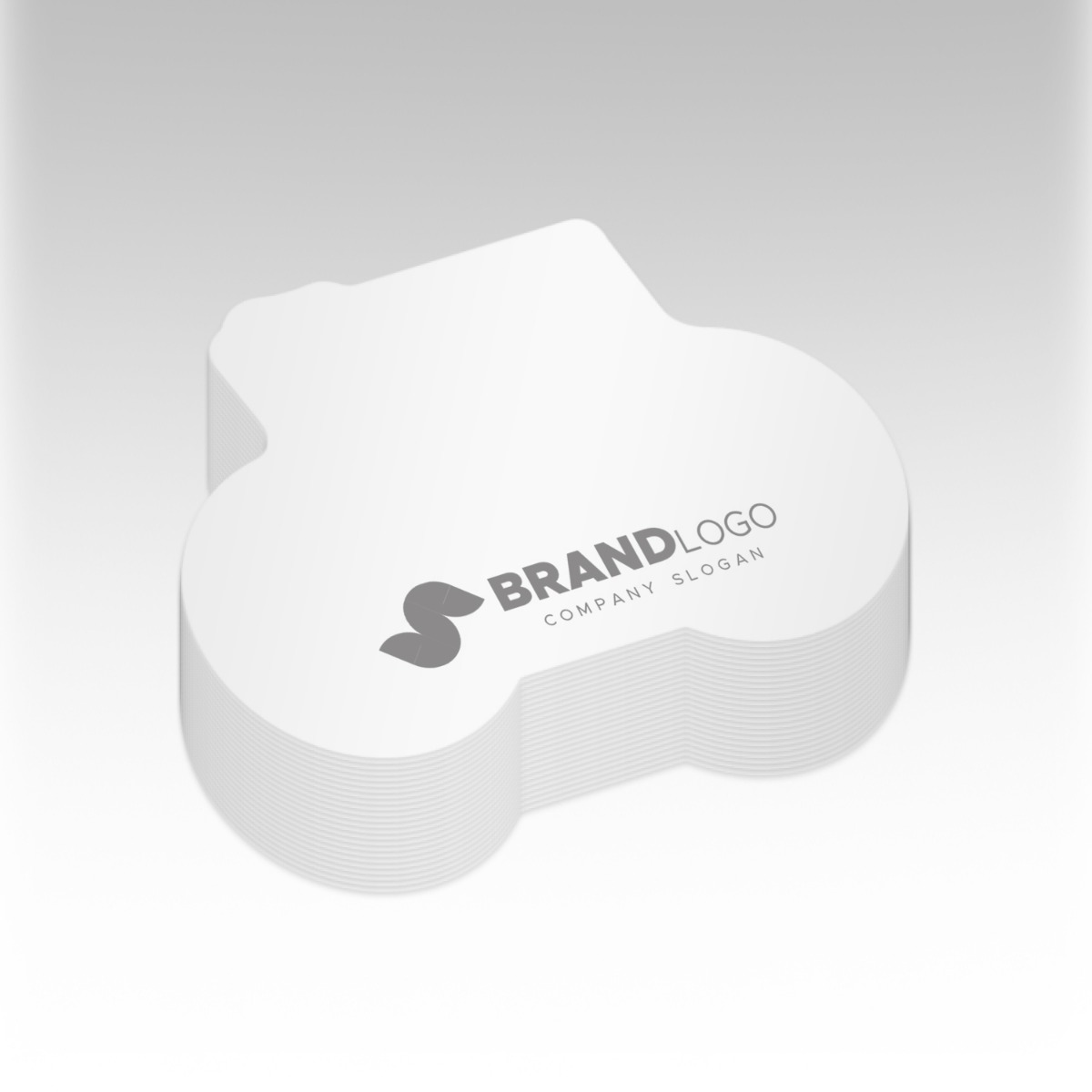 Buy Car Silhouette Sticky Note with Your Logo | Cubic Promote