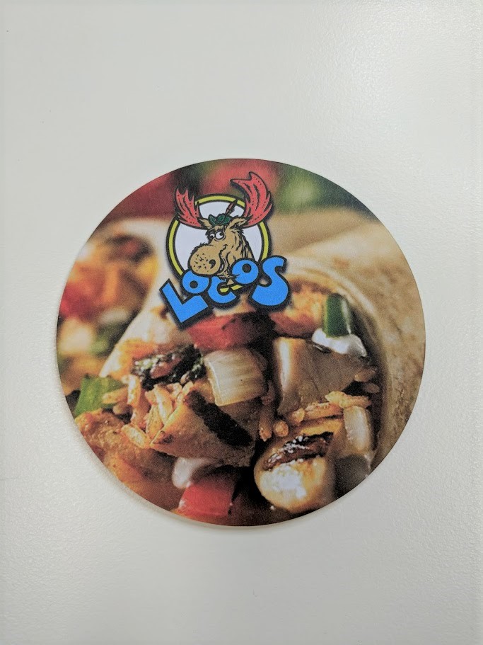 Promotional Round Cardboard Coasters Branded in Australia