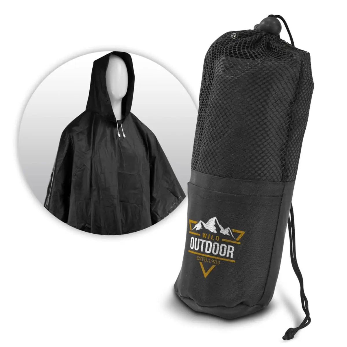 Branded Ponchos – Disposable and Reusable, Custom Printed